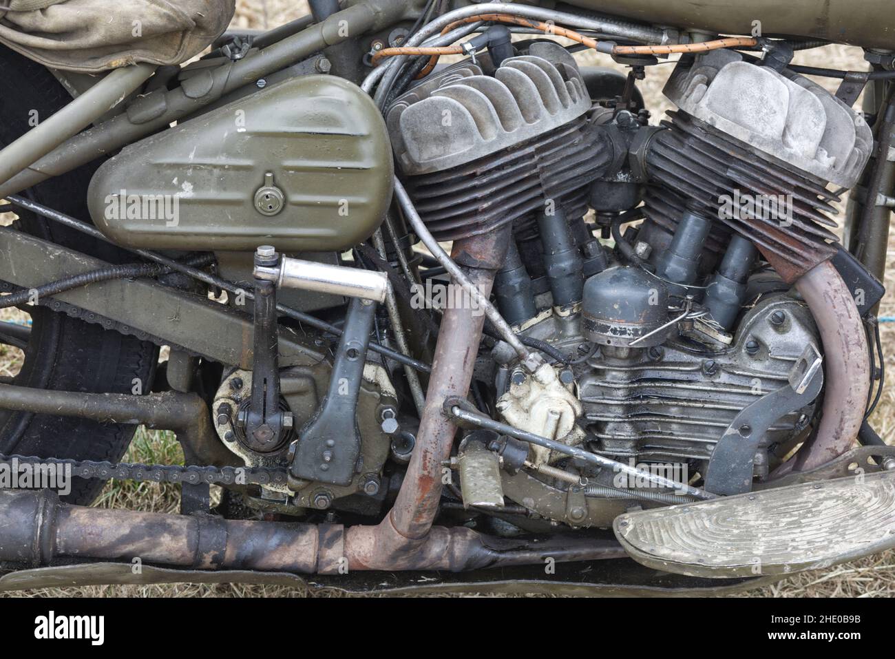 Wwii us army motorcycle hi-res stock photography and images - Alamy