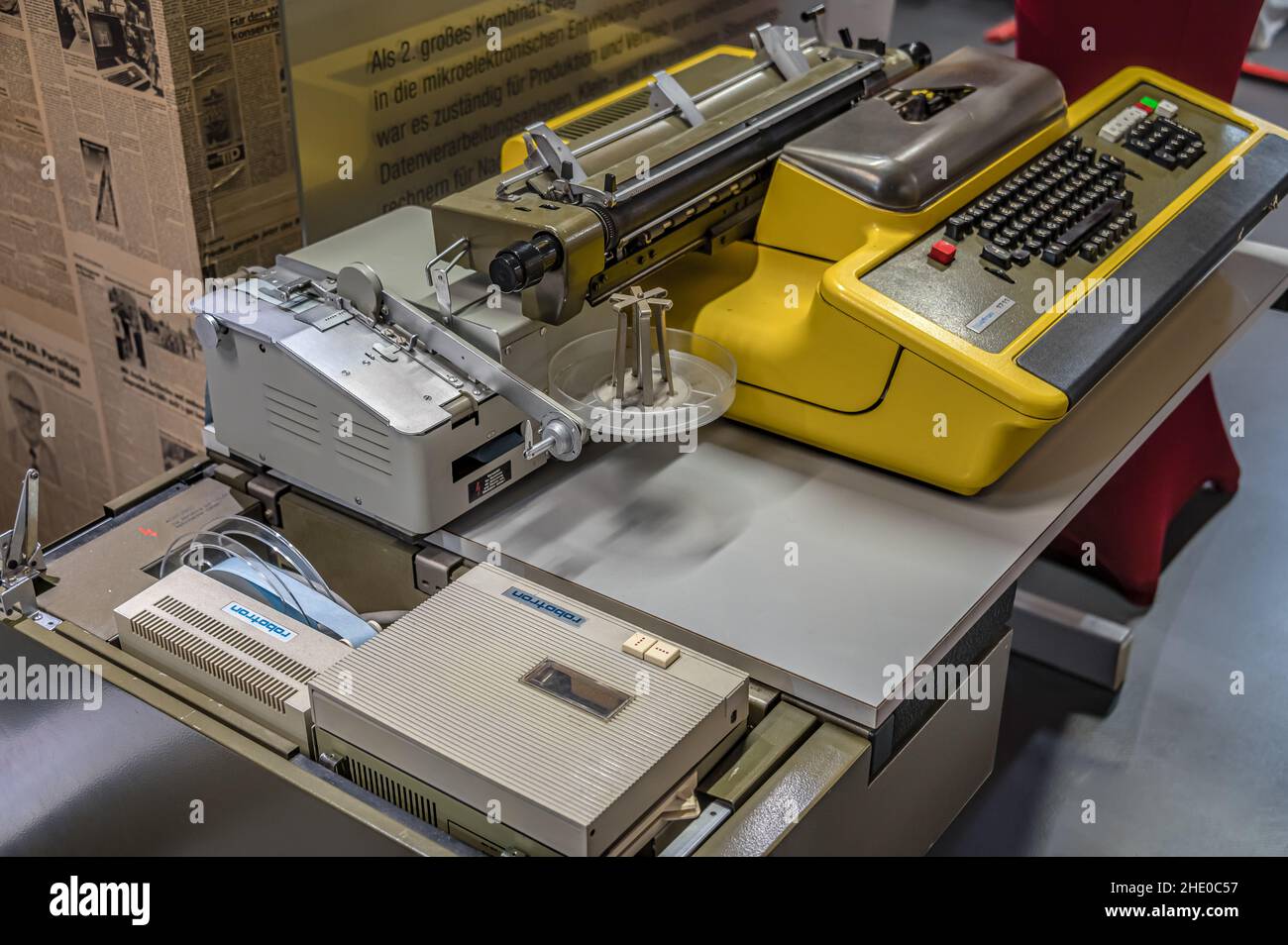 Robotron 1711 Invoicing machine, built from 1978-1986 in East Germany ...
