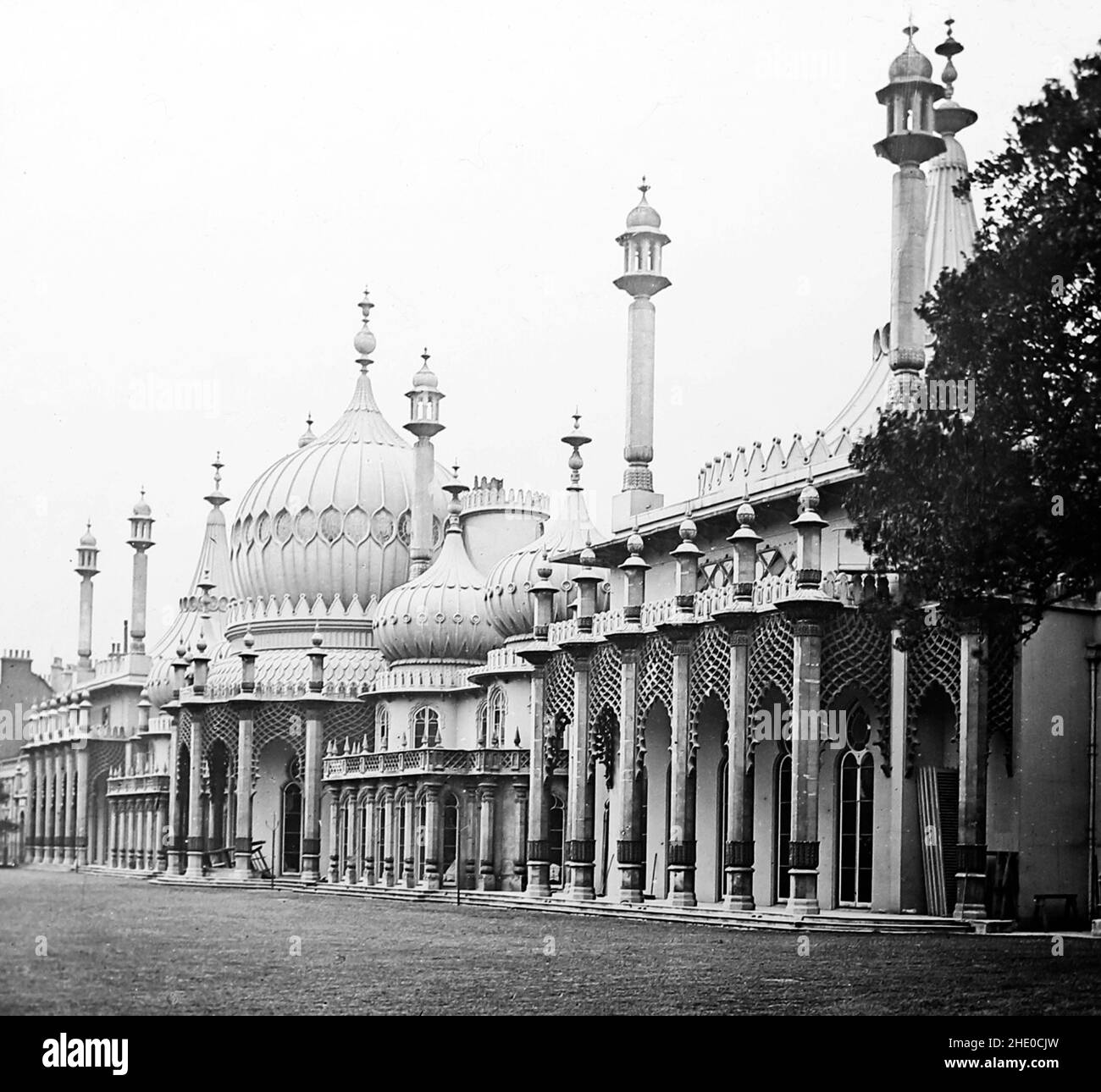 The Royal Pavilion, Brighton, Victorian period Stock Photo - Alamy