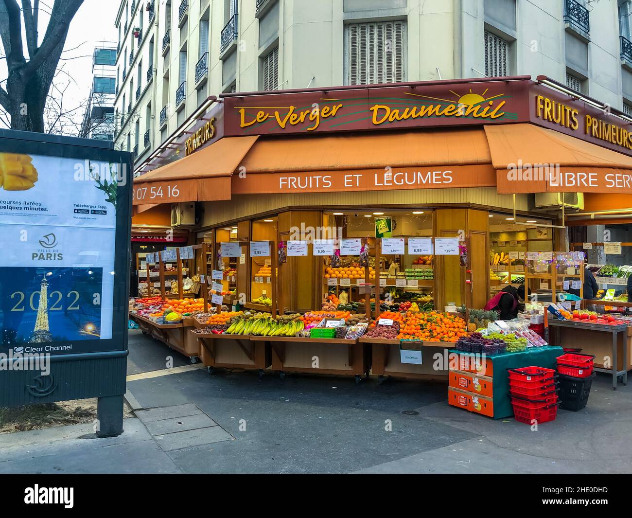 Paris, France, French Food Shops Fronts, Small Businesses, Street ...