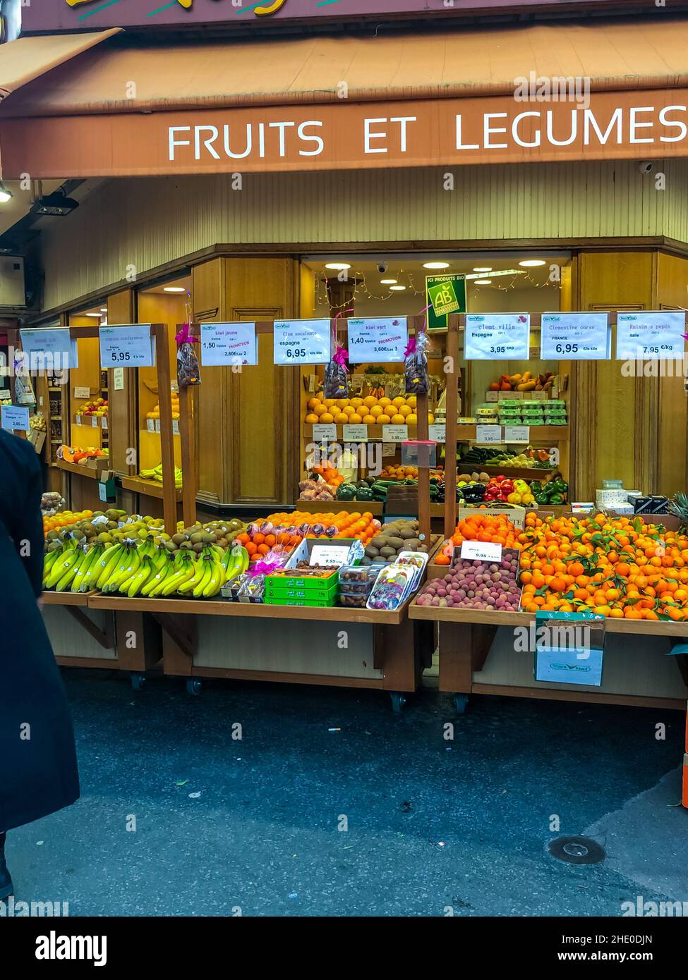 Paris, France, French Food Shops Fronts, Small Businesses, Street ...