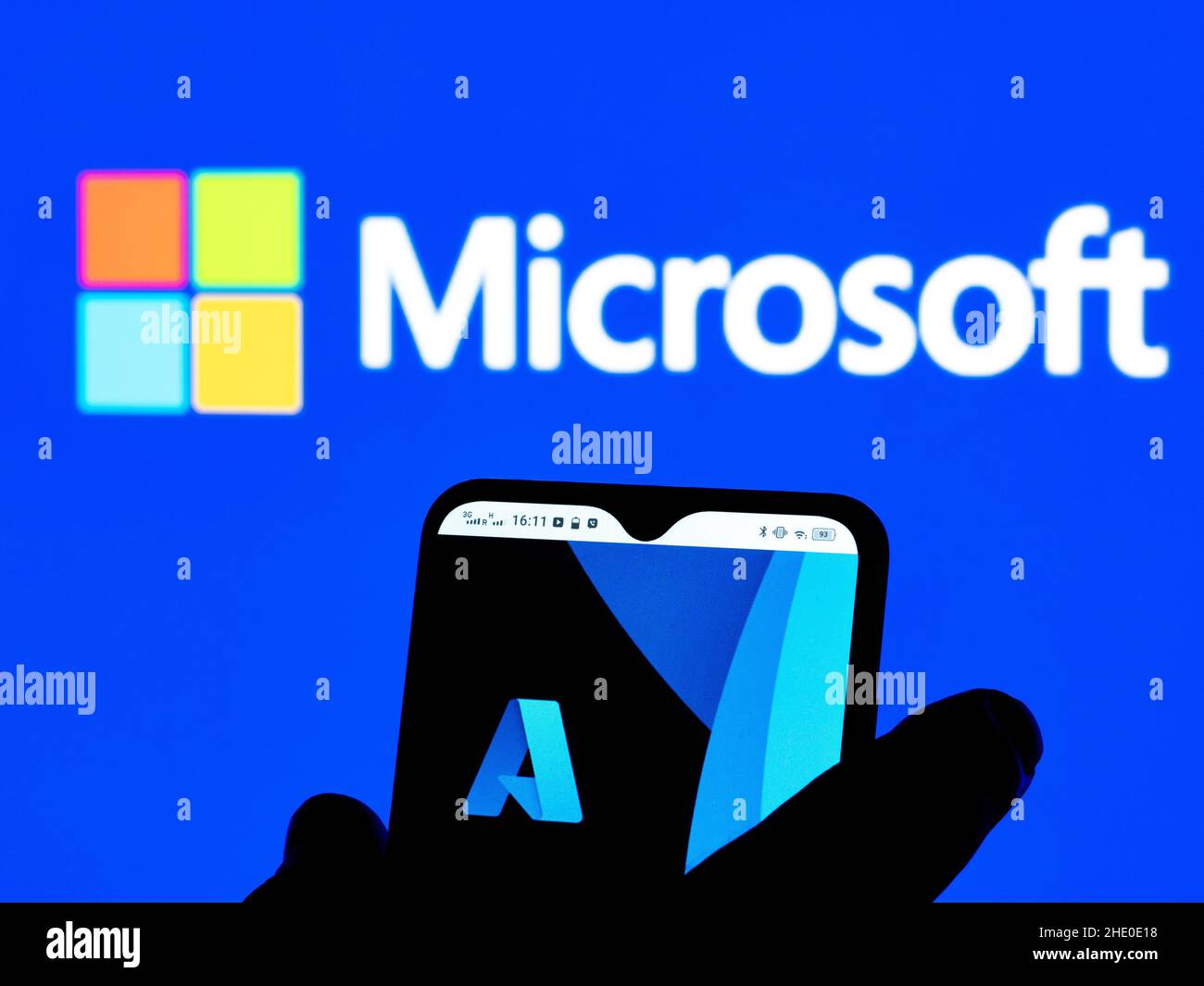 Microsoft azure logo hi-res stock photography and images - Alamy