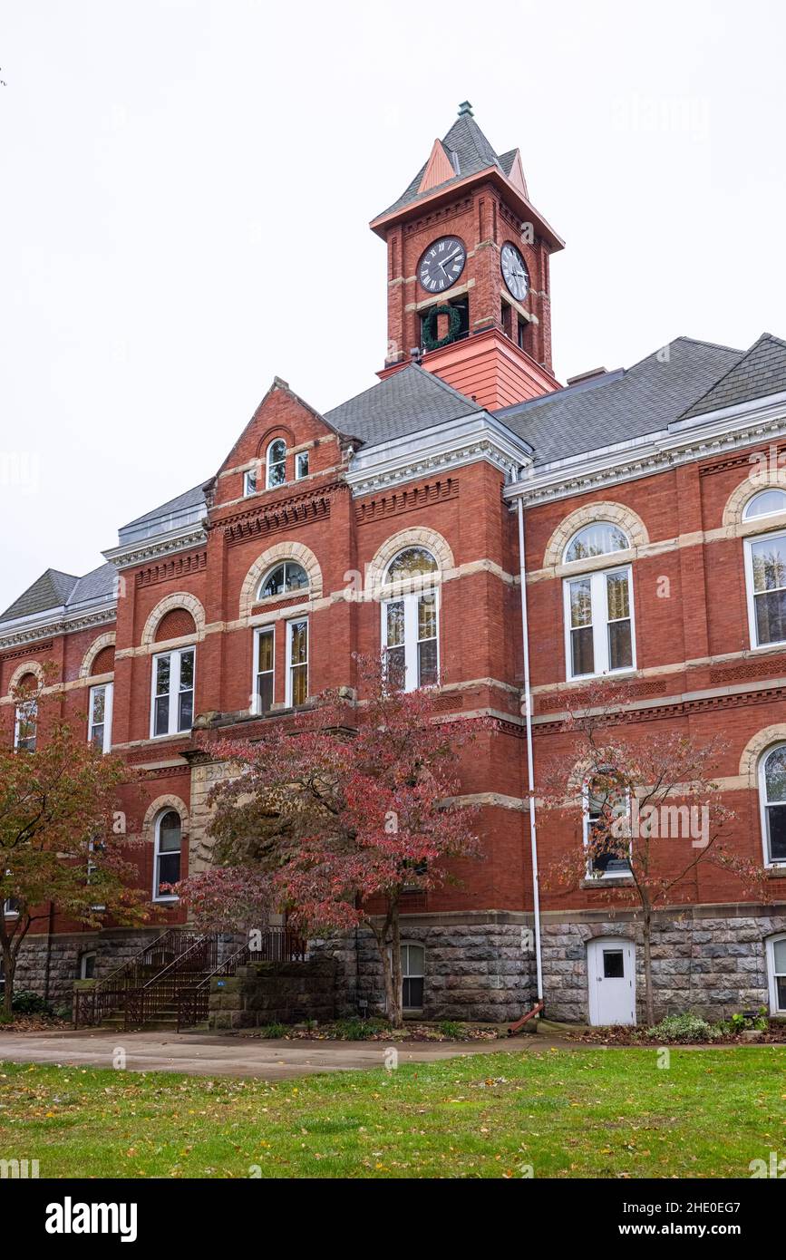 Hastings, Michigan, USA - October 21, 2021: The Barry County Courthouse ...