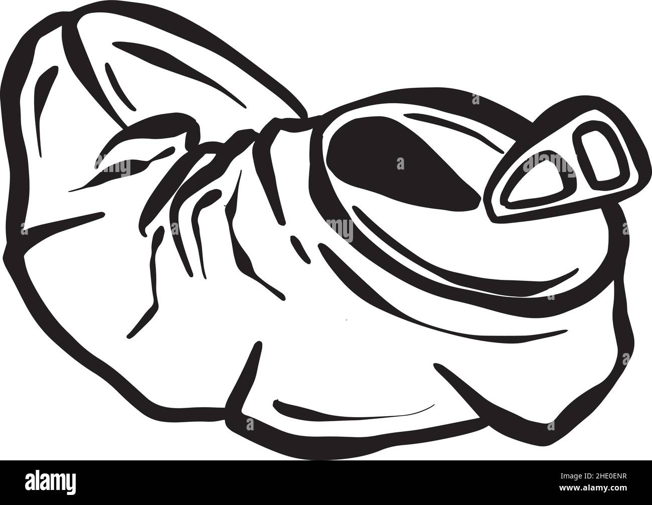 Crushed Can Clip Art