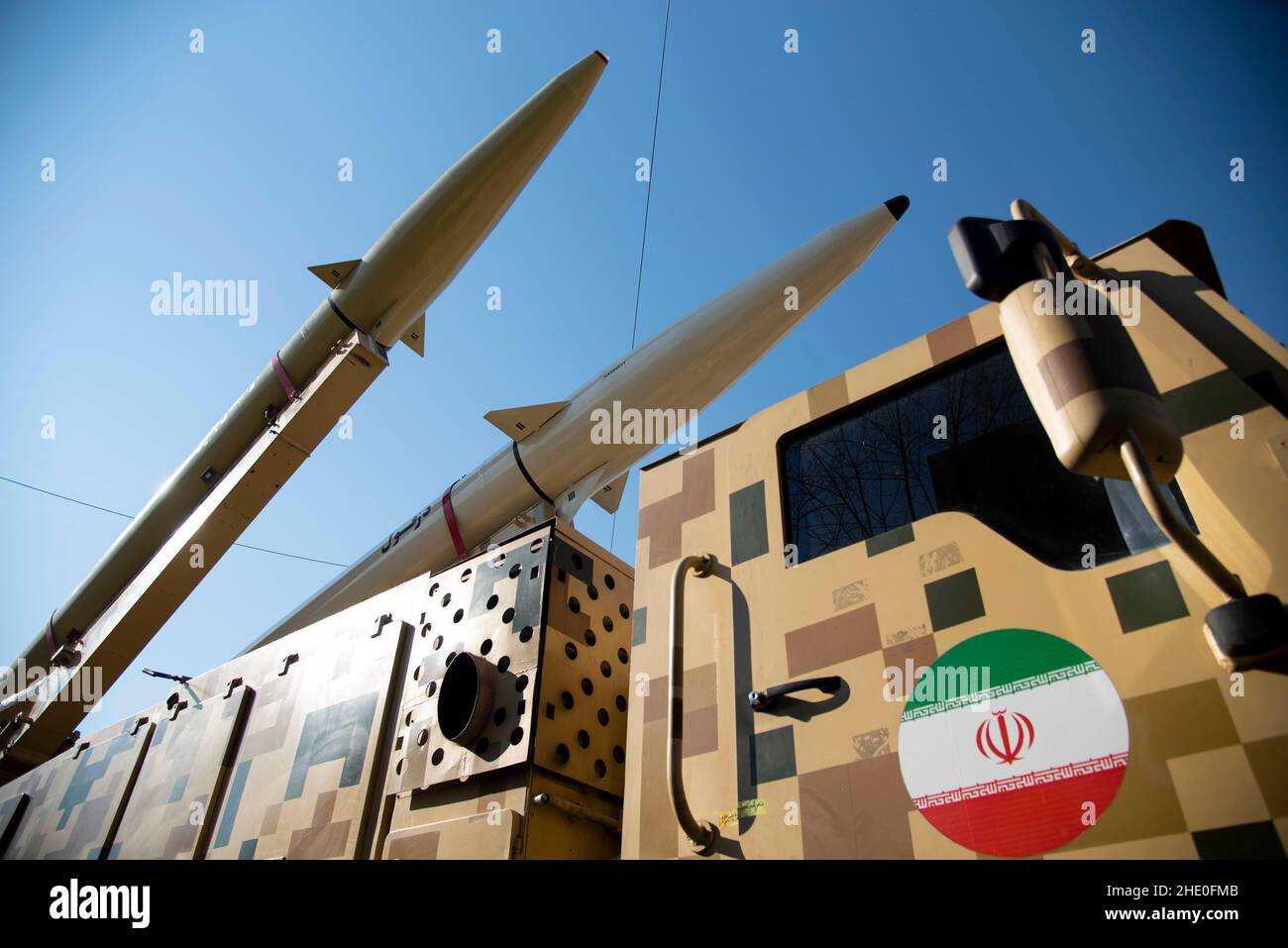 Zolfaghar missile hi-res stock photography and images - Alamy