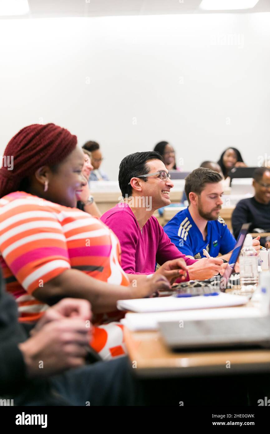 Adult classroom diverse hi-res stock photography and images - Alamy
