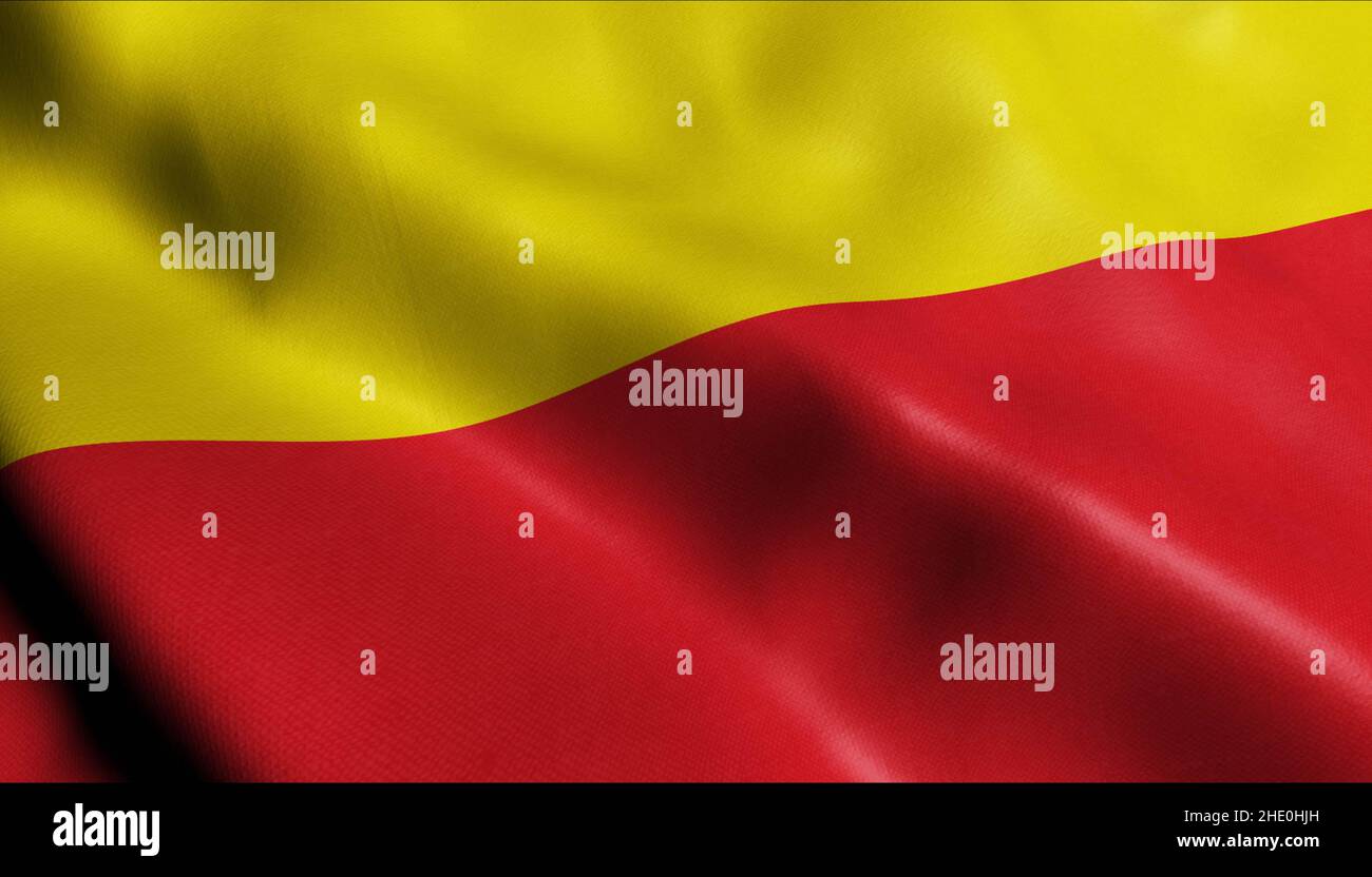 3D Illustration of waving Peru Department flag of Lambayeque Stock ... 3D Illustration of waving Peru Department flag of Lambayeque Stock ...