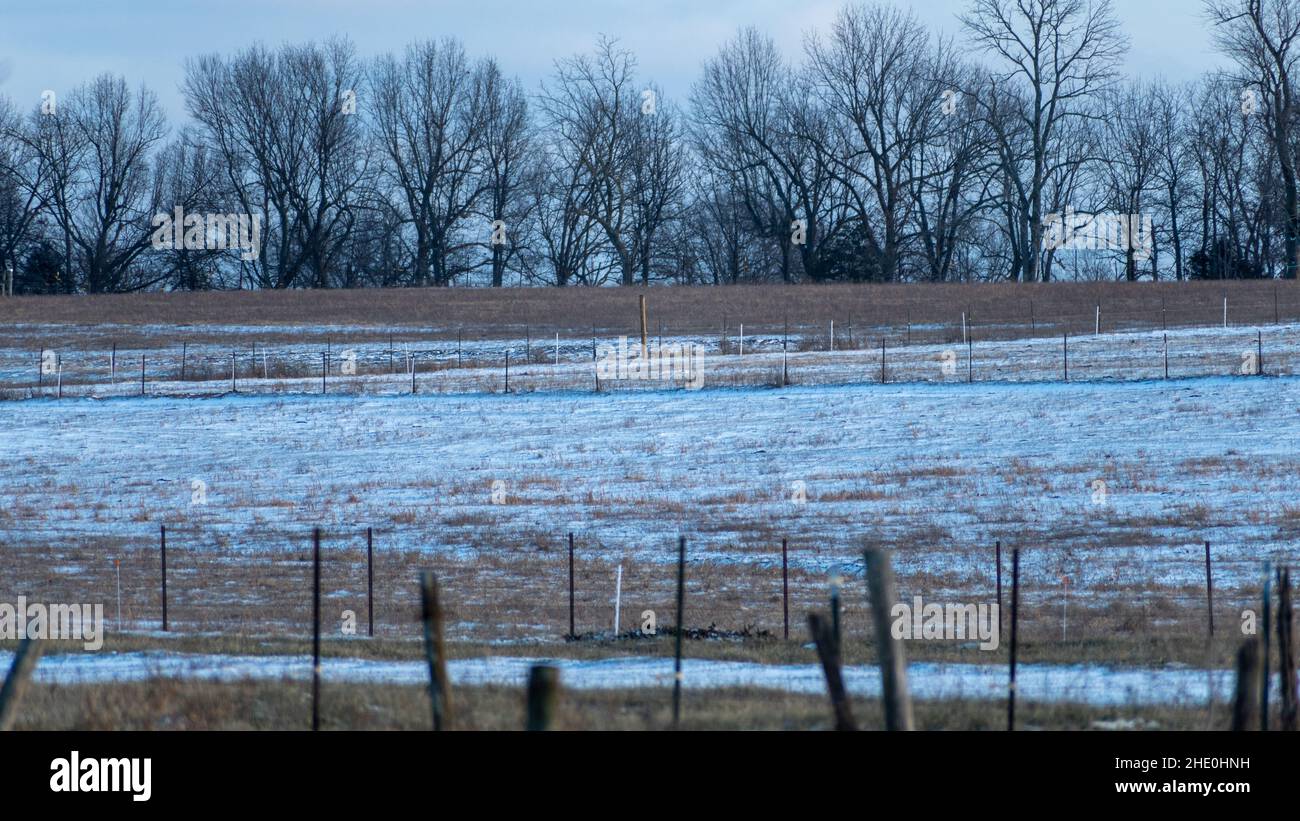 Missouri farm landscape Stock Photo - Alamy