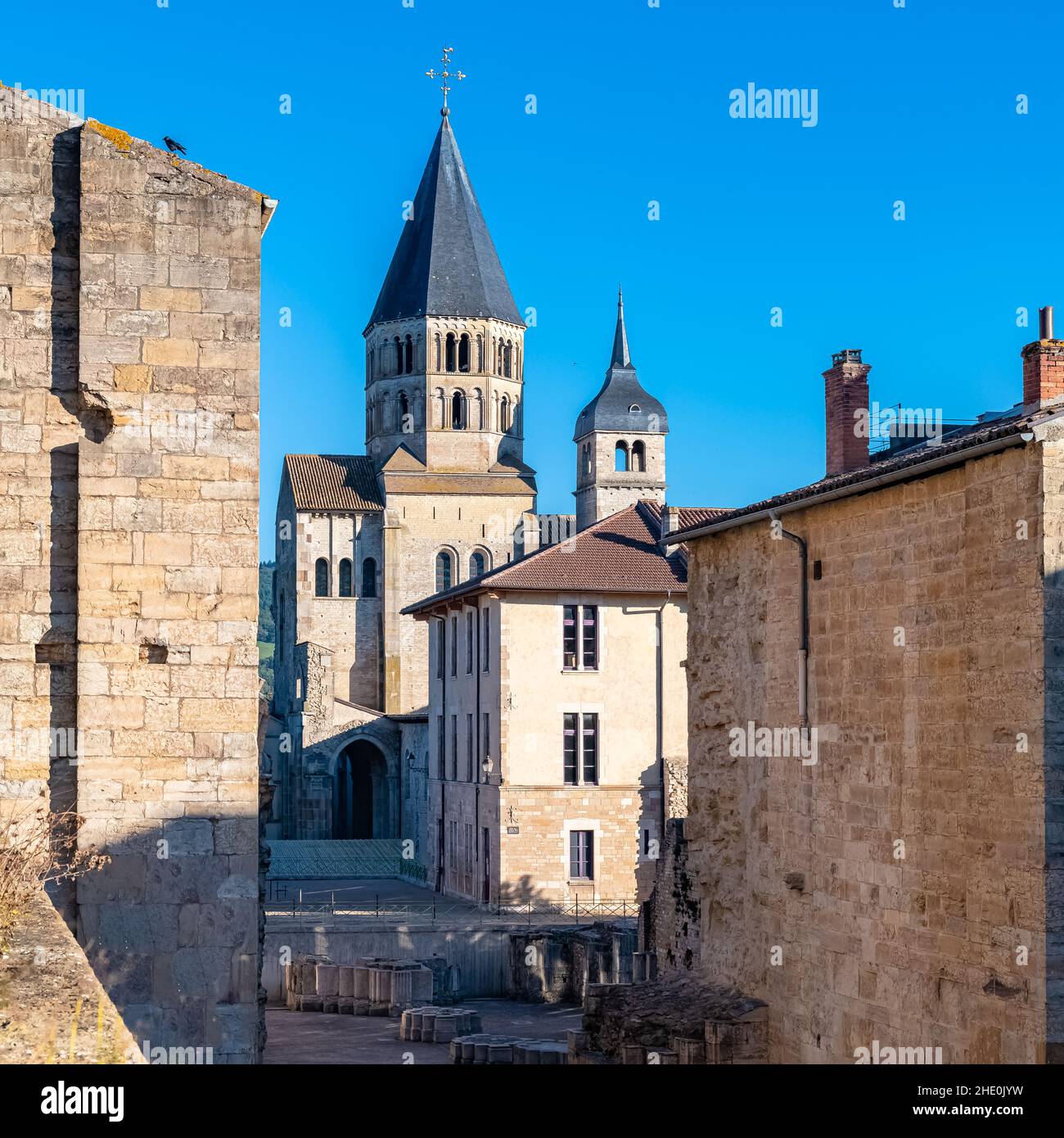 Famous abbey of cluny hi-res stock photography and images - Alamy