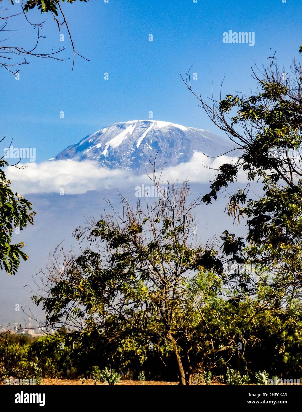 Mount Kilimanjaro is a dormant volcano in Tanzania Stock Photo - Alamy