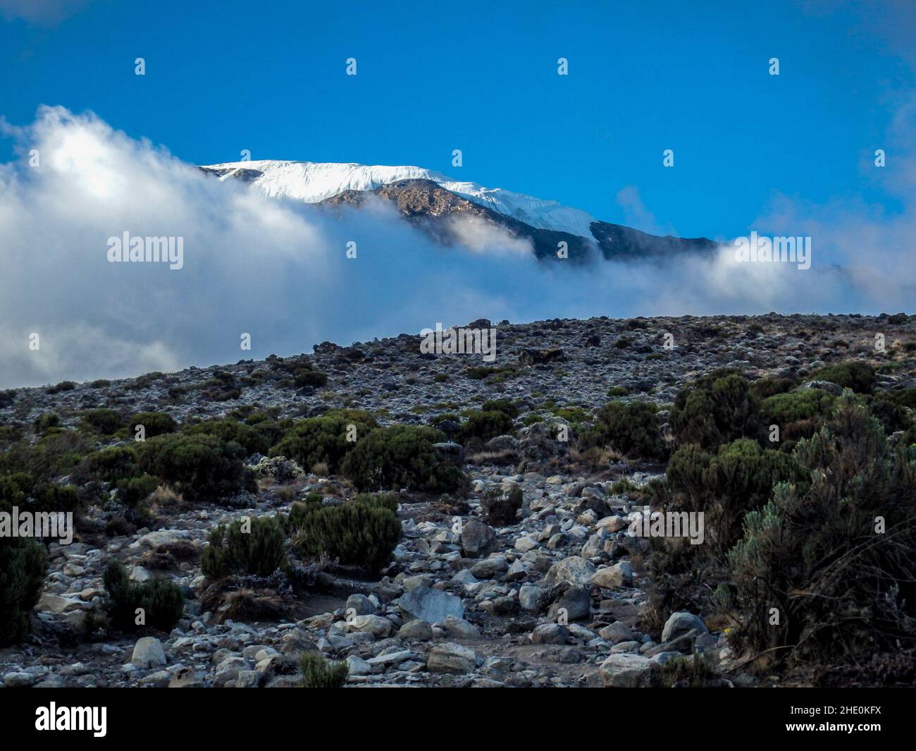 Mount Kilimanjaro is a dormant volcano in Tanzania Stock Photo - Alamy