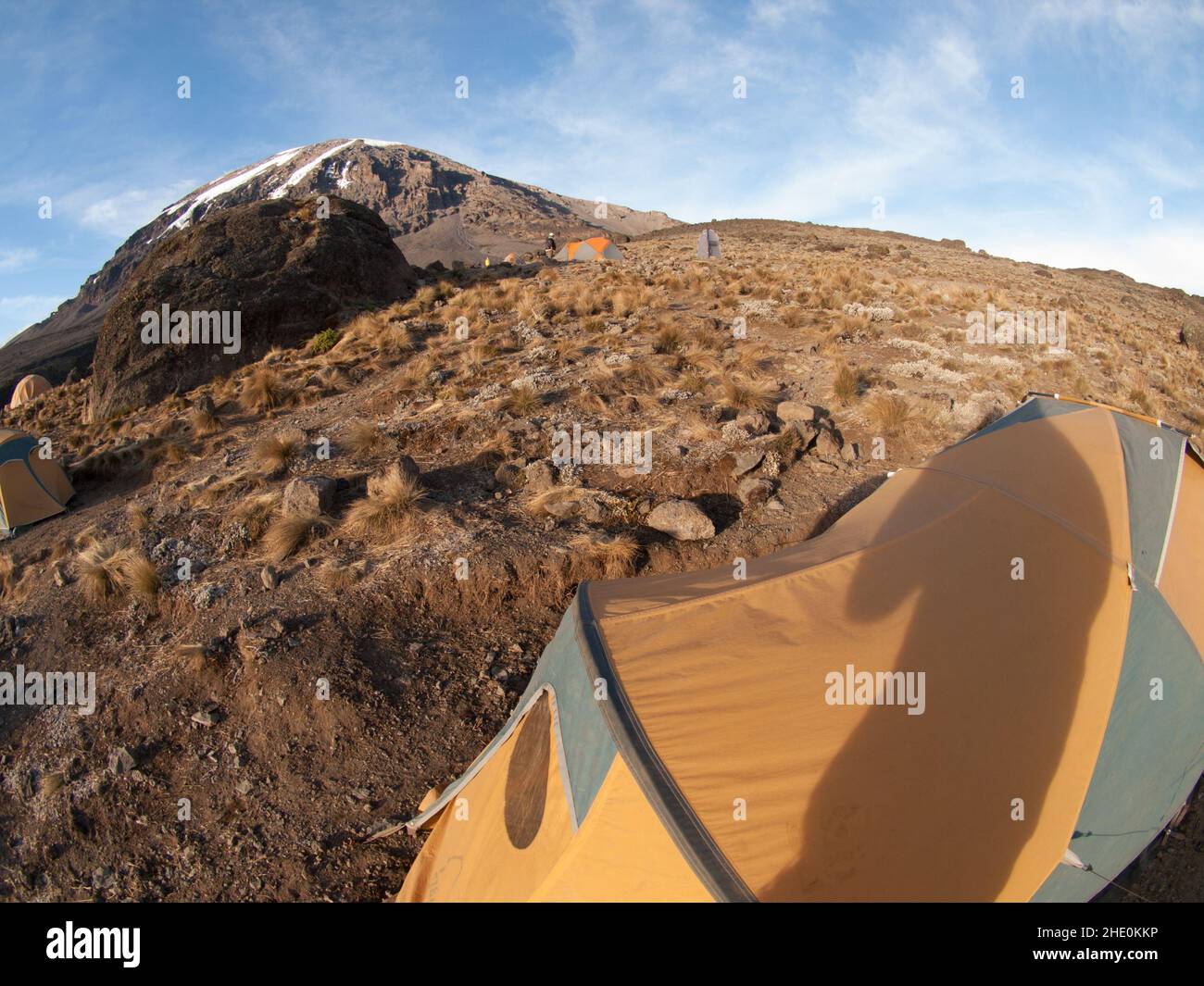 Mount Kilimanjaro is a dormant volcano in Tanzania Stock Photo - Alamy