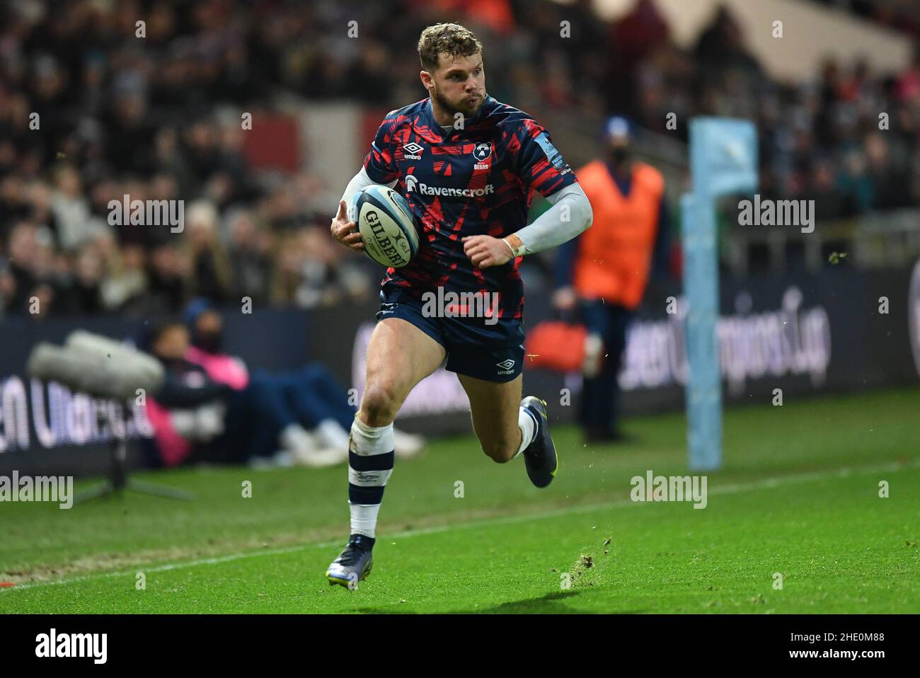 Henry Purdy of Bristol Bears, in action during the game Stock Photo - Alamy