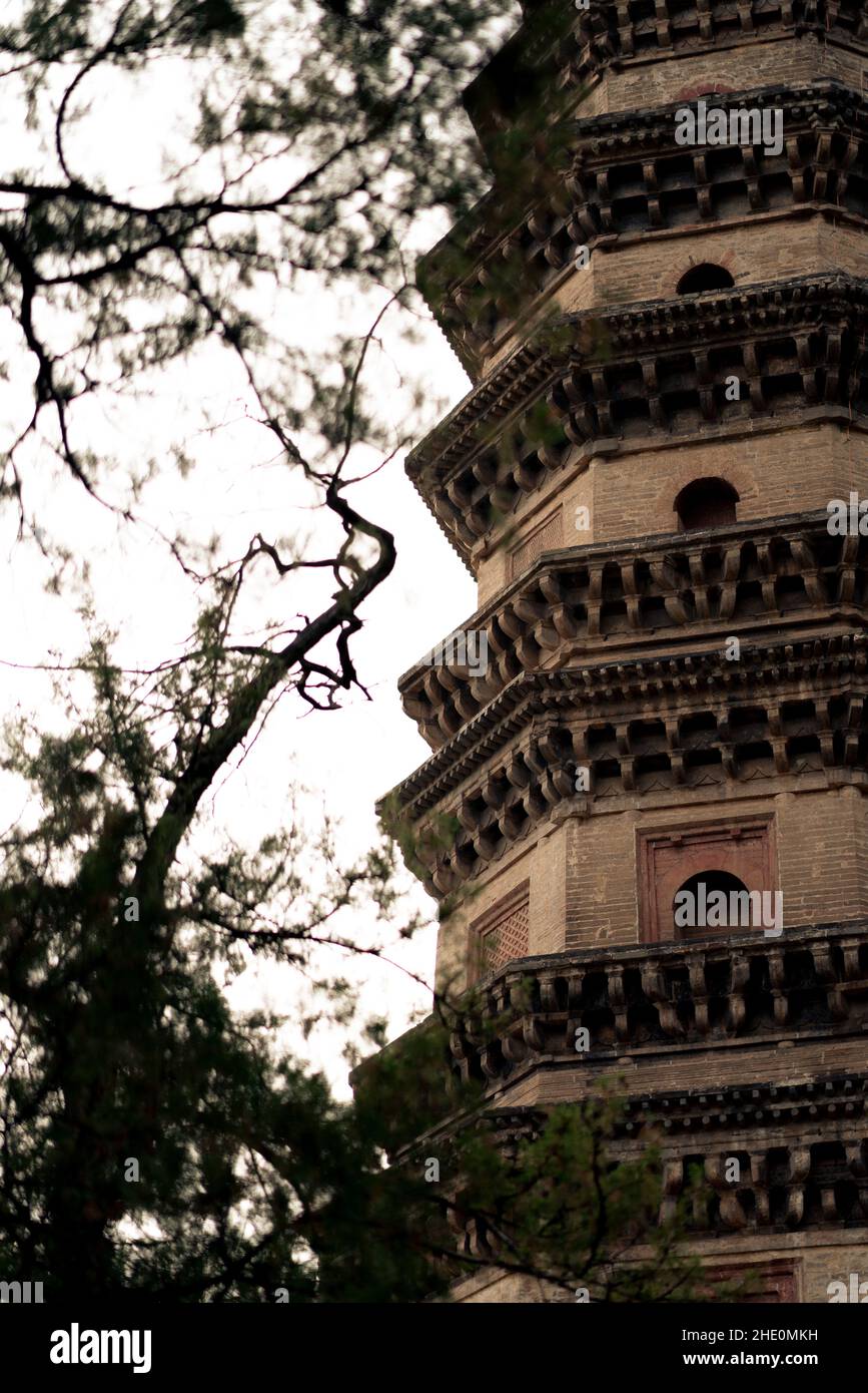 Lingyan temple pagoda hi-res stock photography and images - Alamy