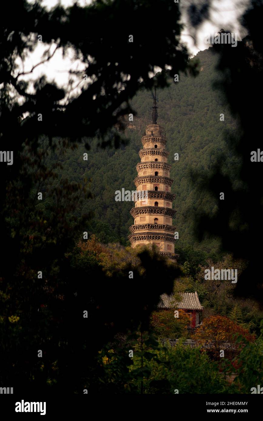 Lingyan temple pagoda hi-res stock photography and images - Alamy