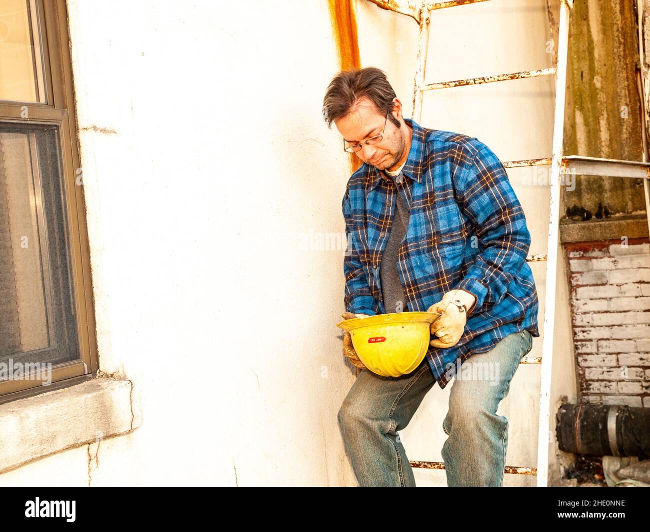 Laid off factory worker hi-res stock photography and images - Alamy