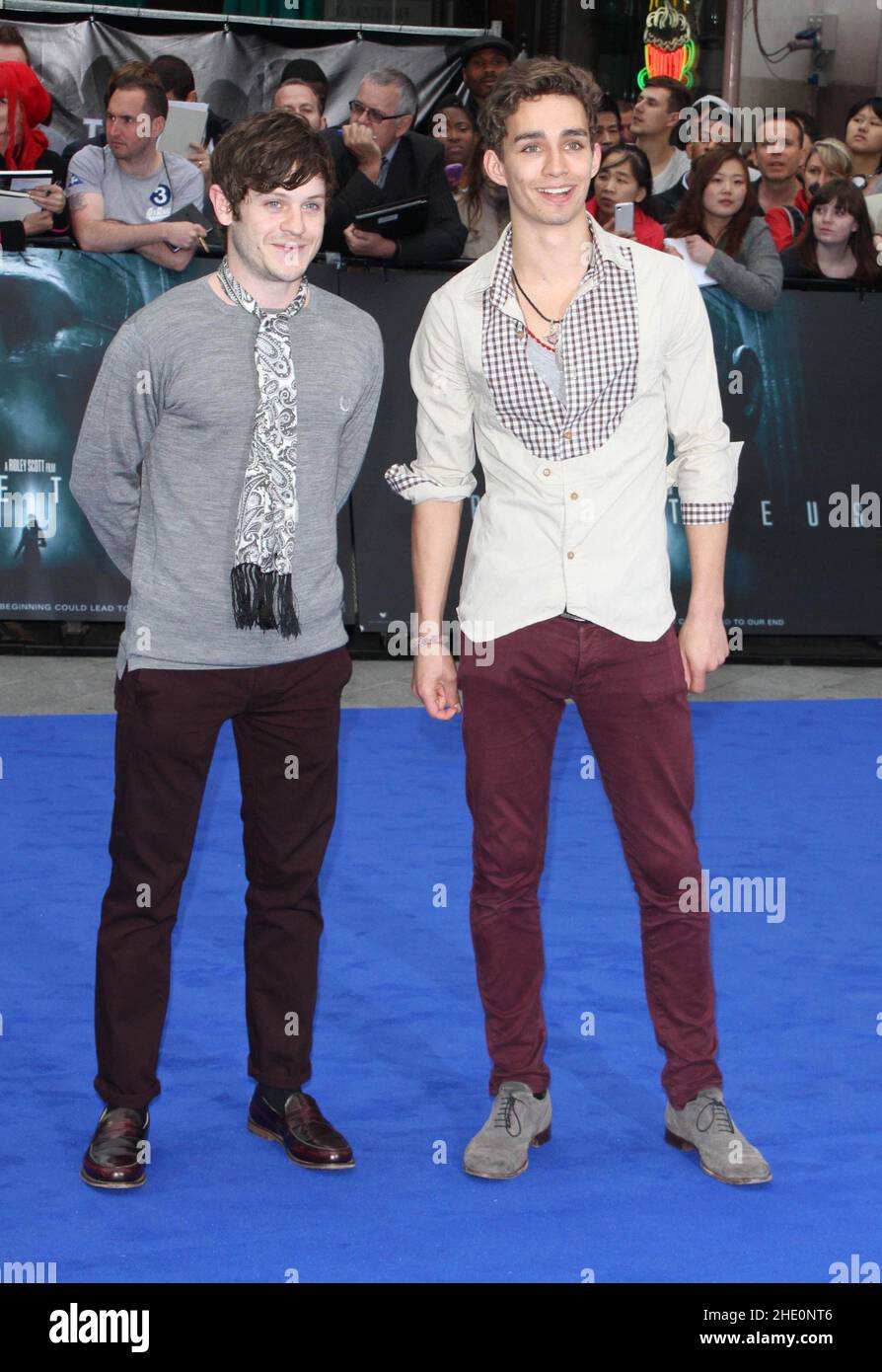 Iwan Rheon And Robert Sheehan