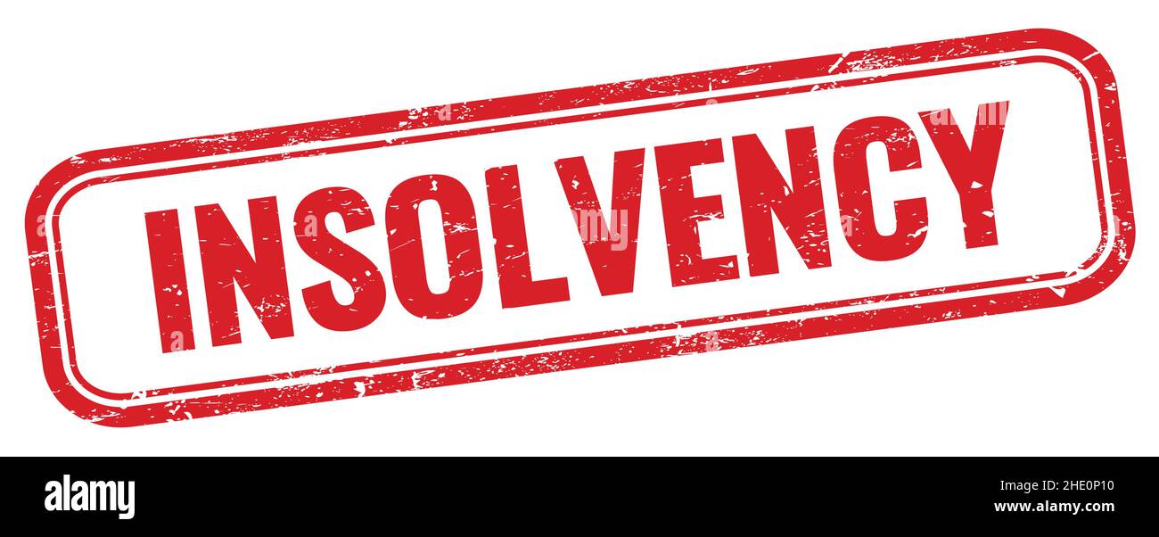 Insolvency stamp hi-res stock photography and images - Alamy