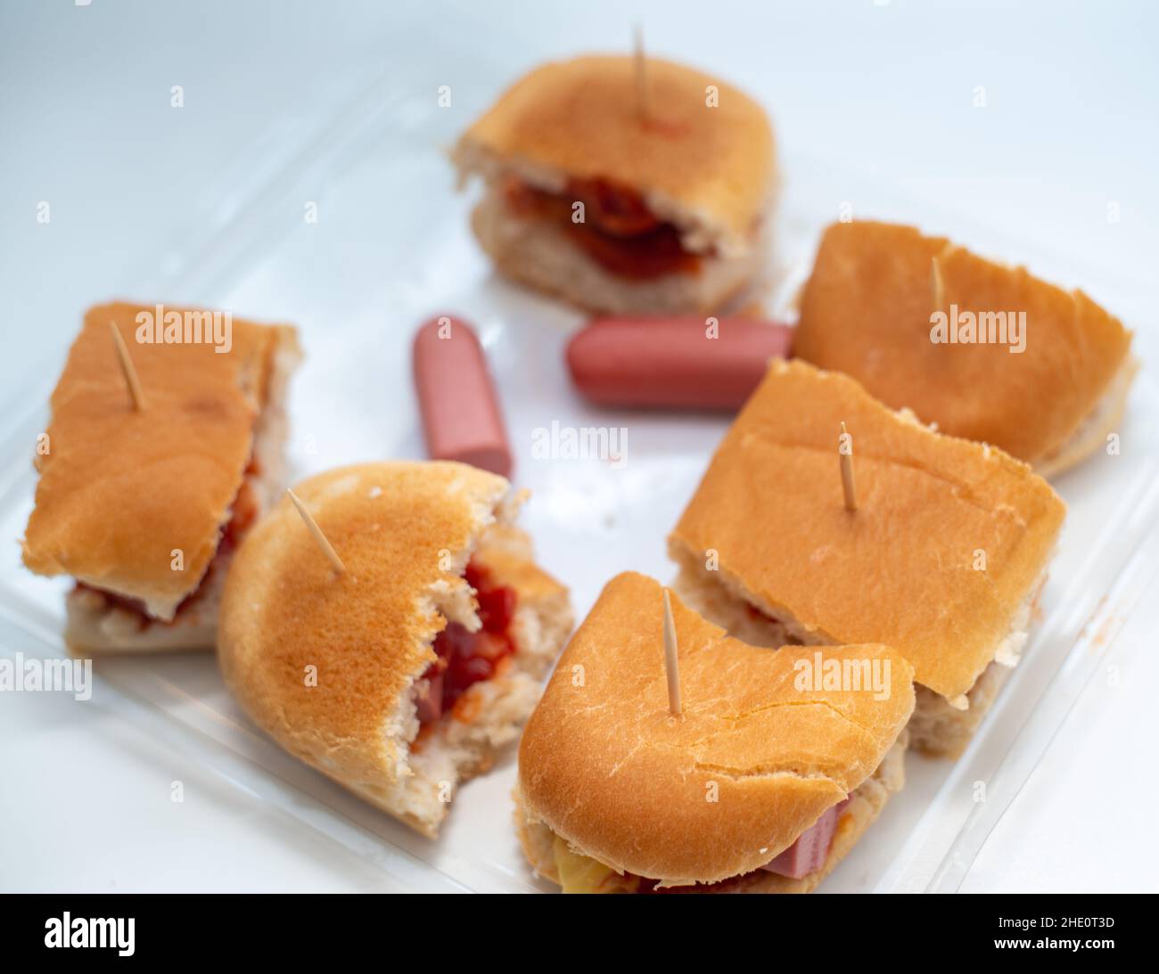 mix of Italian appetizers for New Year's Eve dinner Stock Photo - Alamy