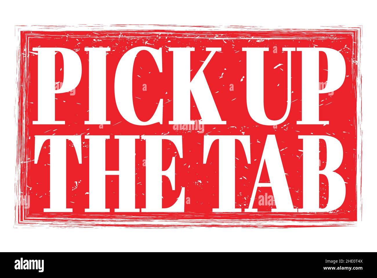 Pick up the tab hi-res stock photography and images - Alamy