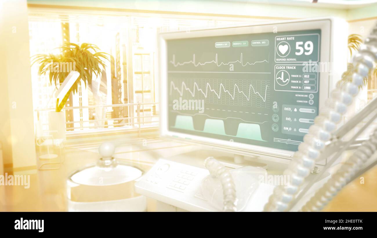 Equipped intensive care unit hi-res stock photography and images - Alamy