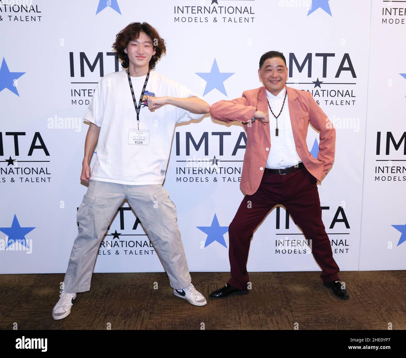 Los Angeles, California, USA. 6th January, 2022. Model Gavin Han from ...