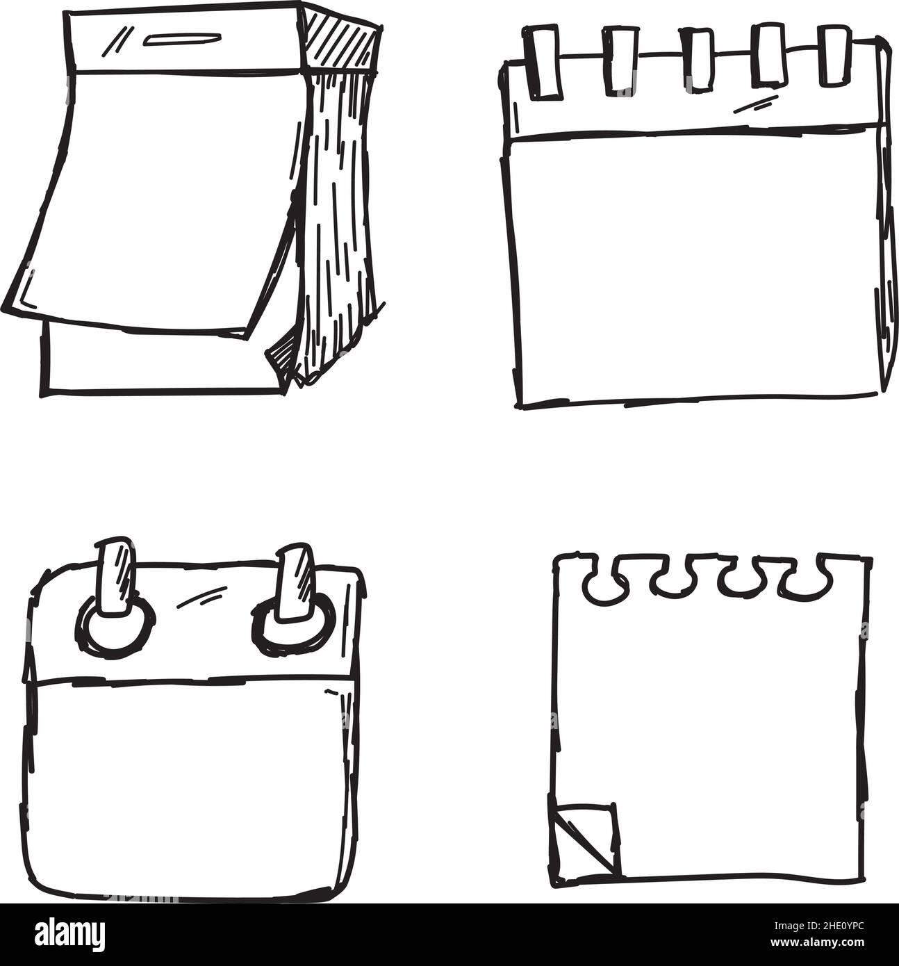 Types of calendars hi-res stock photography and images - Alamy