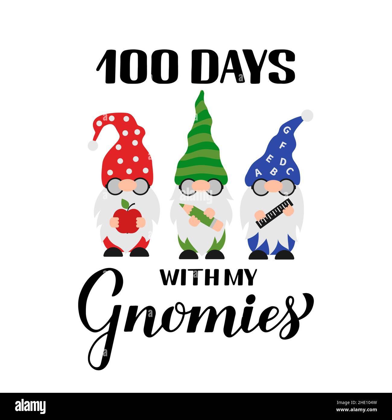 100 days with my Gnomies. School gnomes wearing sunglasses. Cute ...