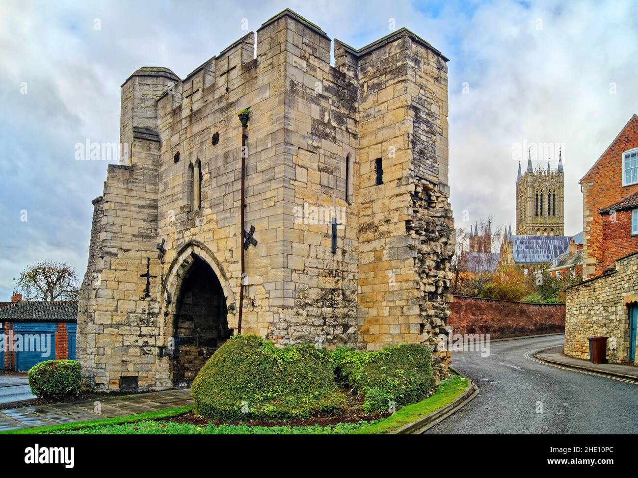 Lincoln uk arch hi-res stock photography and images - Alamy