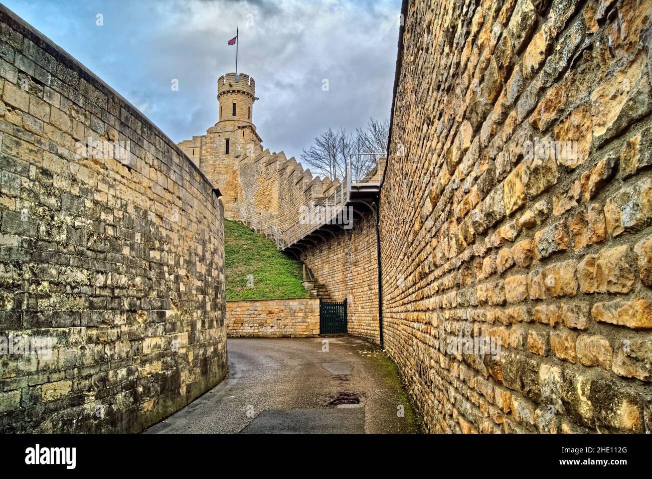 UK, Lincolnshire, Lincoln Castle Stock Photo - Alamy