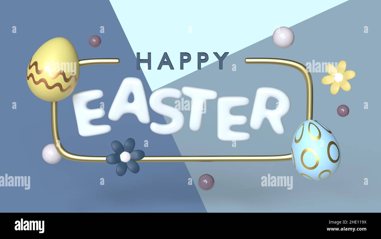 3d easter plant hi-res stock photography and images - Alamy