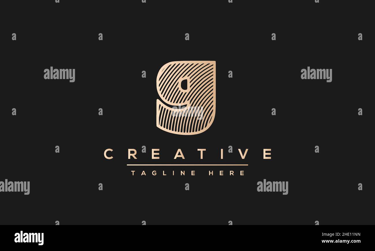 Typography based logos hi-res stock photography and images - Alamy