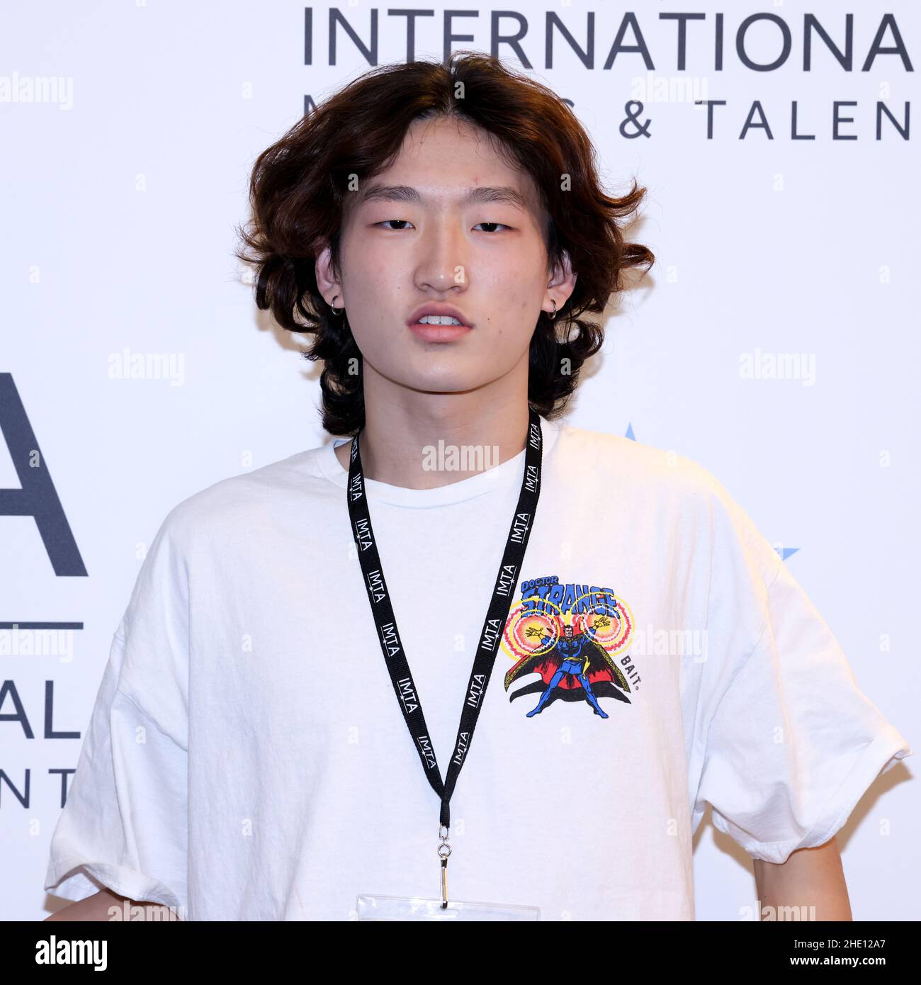 Los Angeles, California, USA. 6th January, 2022. Model Gavin Han from ...