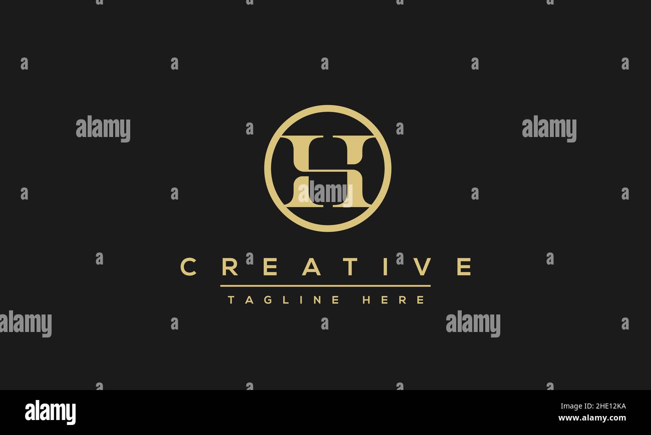 Modern creative letter H vector logo design. Minimalist H stylish ...