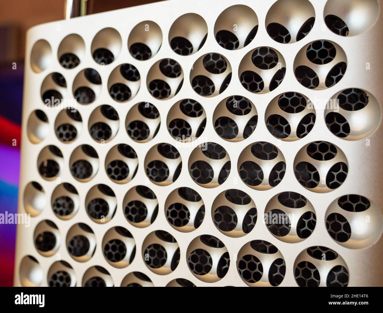 Paris, France - Sep 24, 2021: New powerful Apple Computers Mac Pro ...