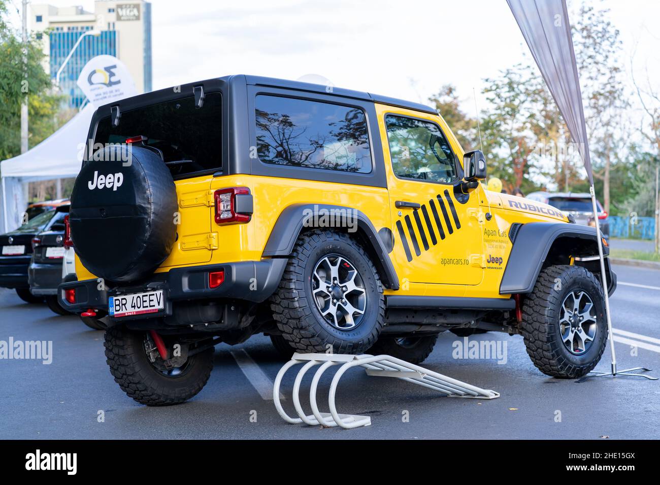 Galati, Romania - September 15, 2021: 2021 Jeep Wrangler Rubicon Stock ...