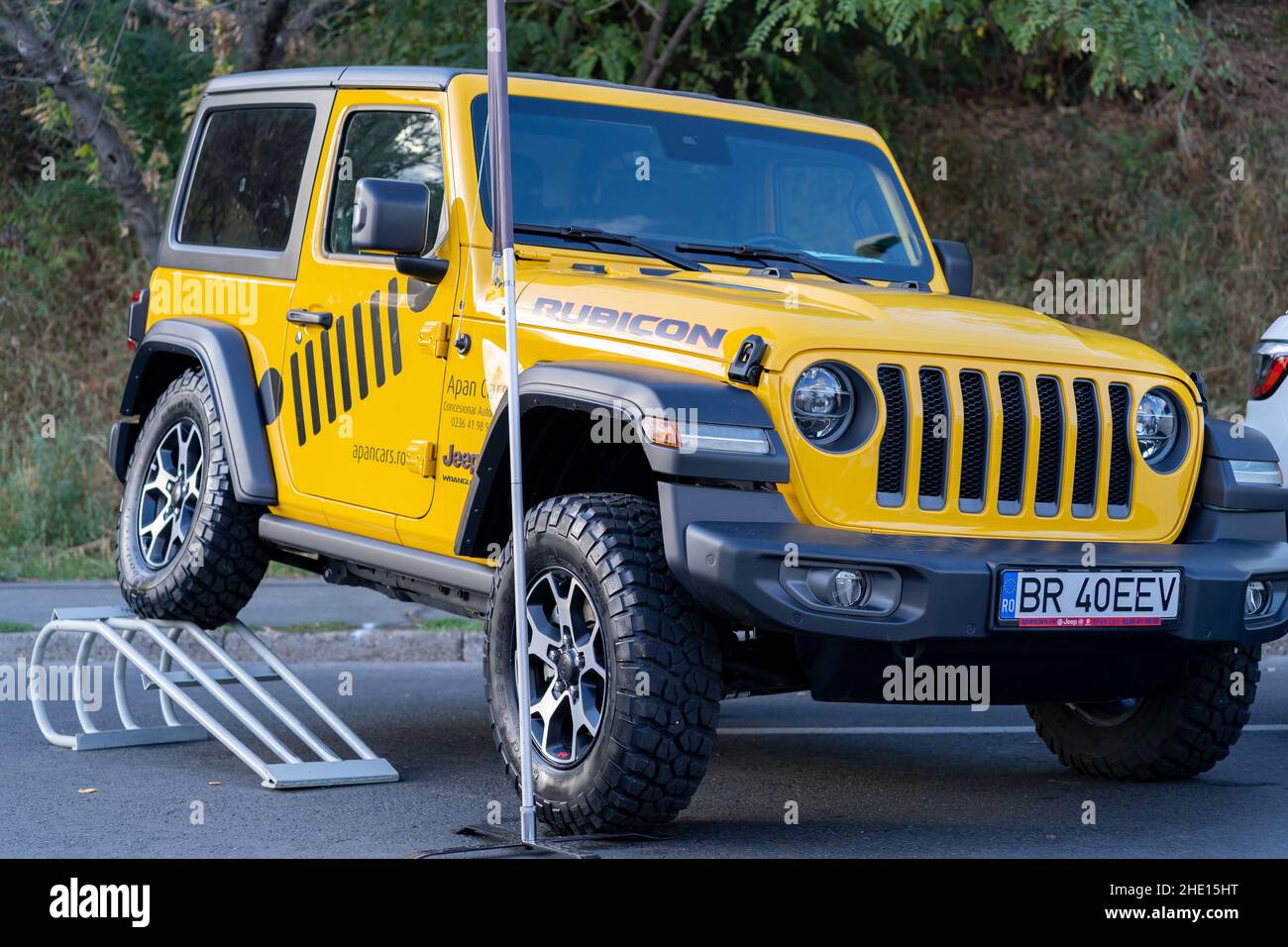 Galati, Romania - September 15, 2021: 2021 Jeep Wrangler Rubicon Stock ...
