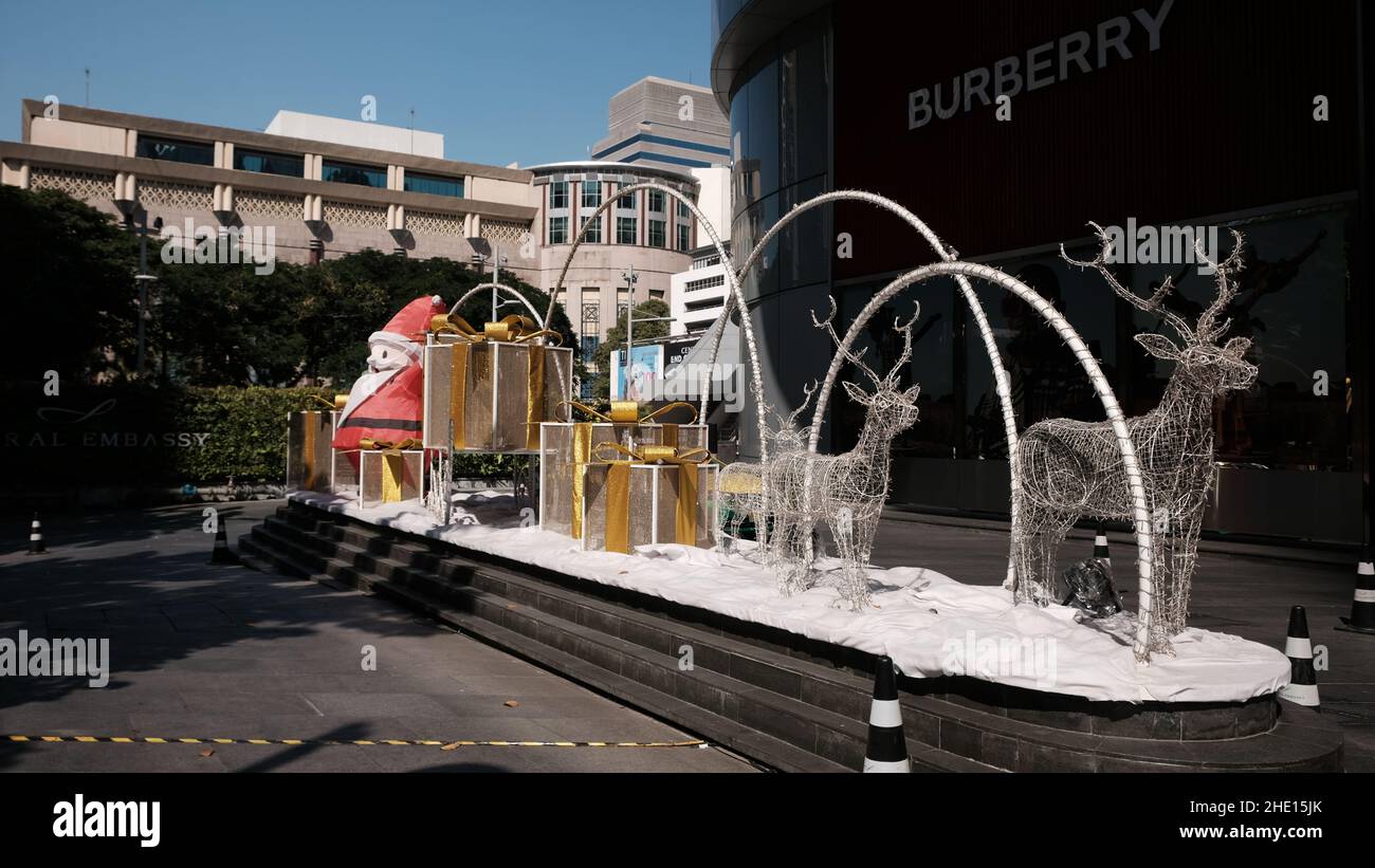 Christmas Decorations Central Embassy Shopping Mall in Bangkok ...