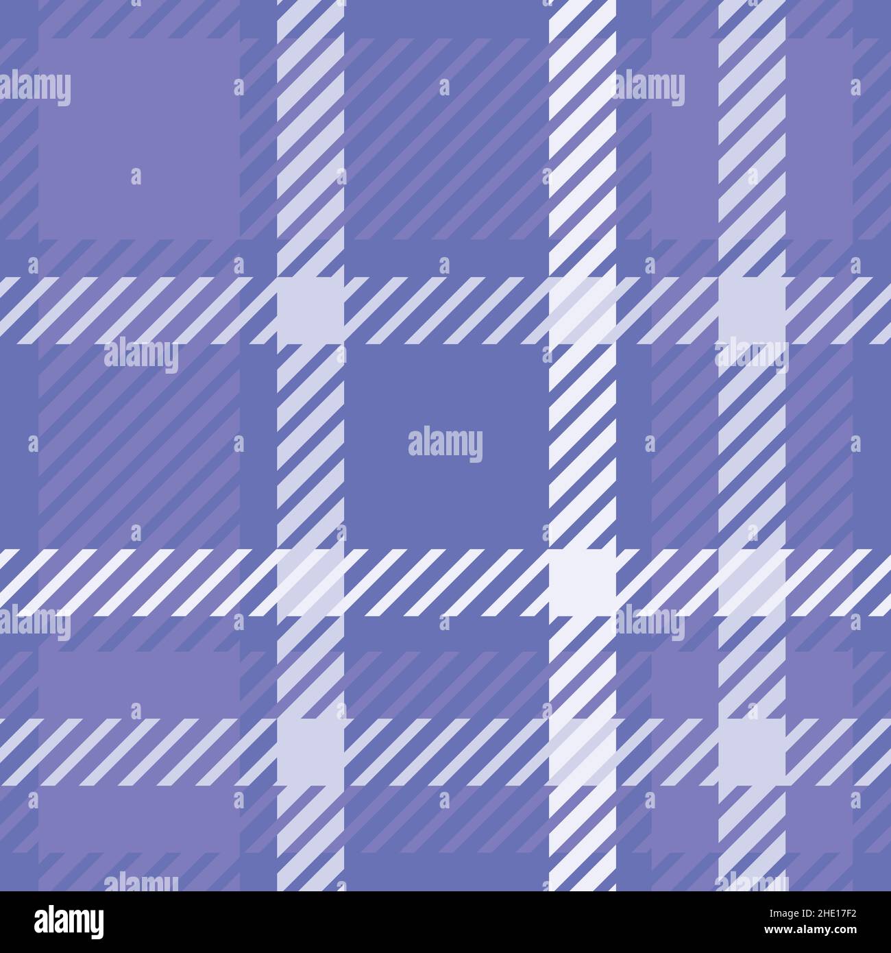 Peri purple tartan color of the year seamless pattern texture. Tonal ...