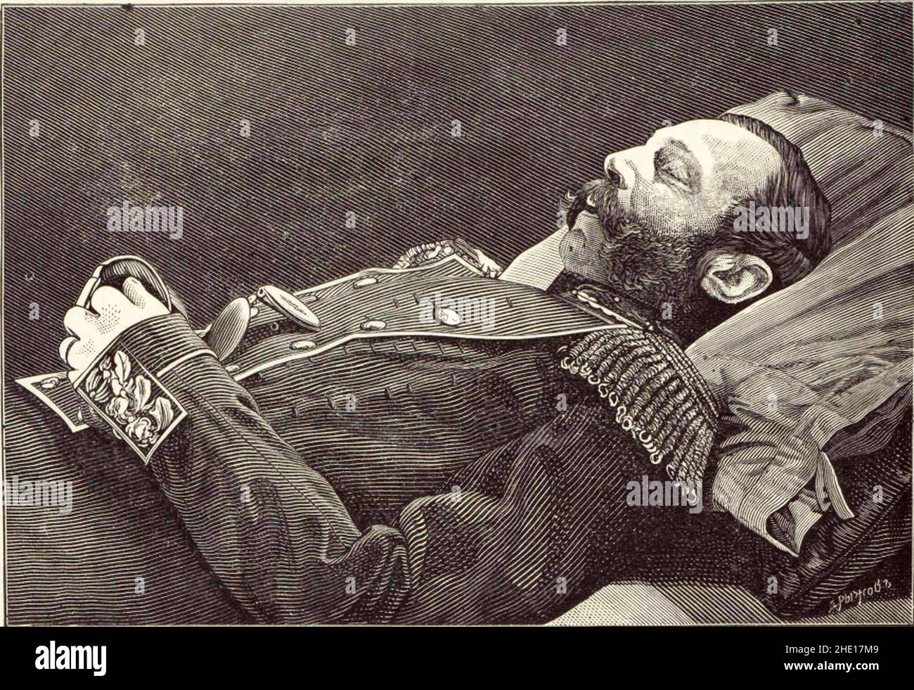 The assassination of Tsar Alexander II outside the Winter Palace on the ...