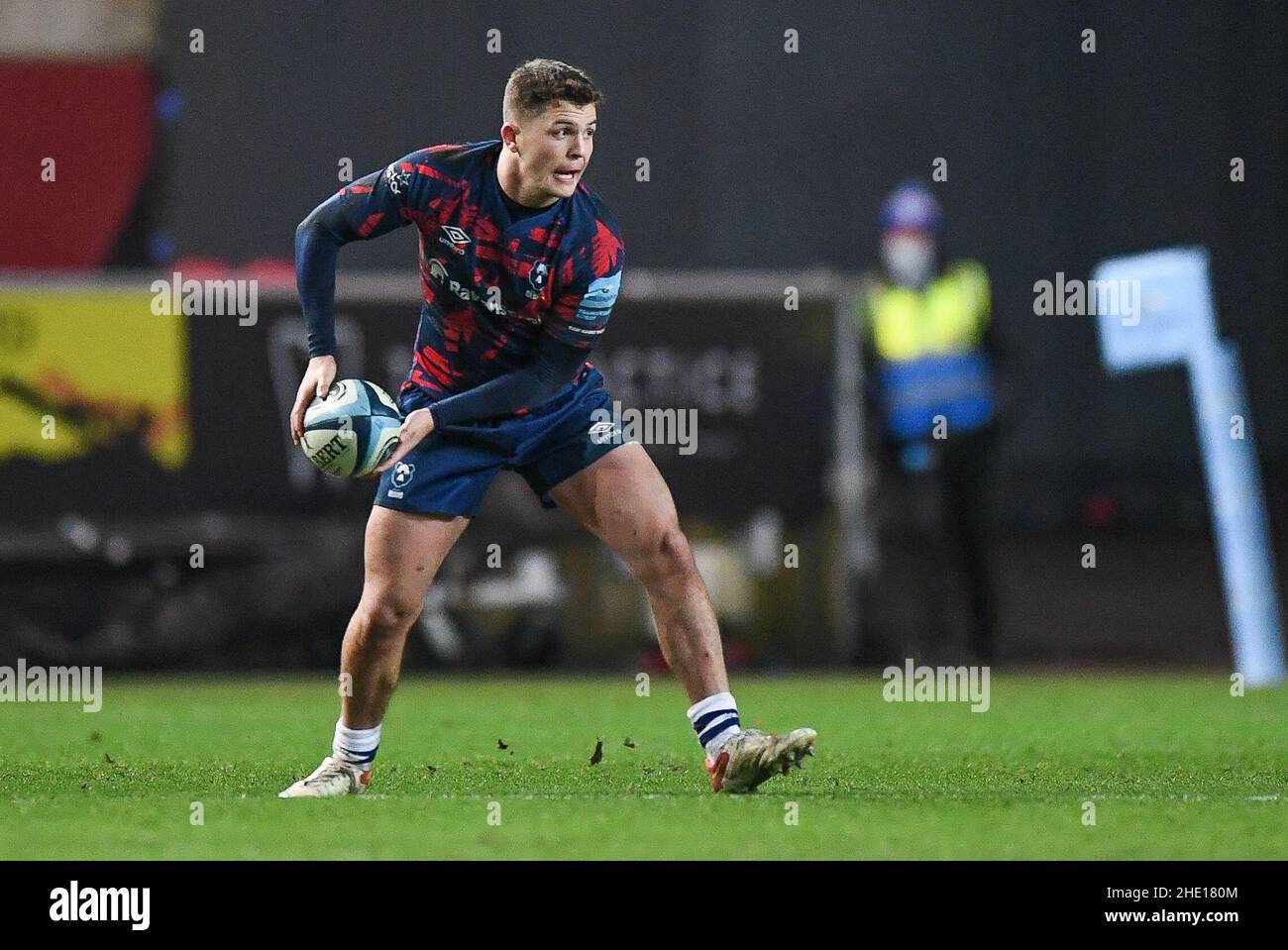Callum Sheedy of Bristol Bears, in action during the game Stock Photo ...
