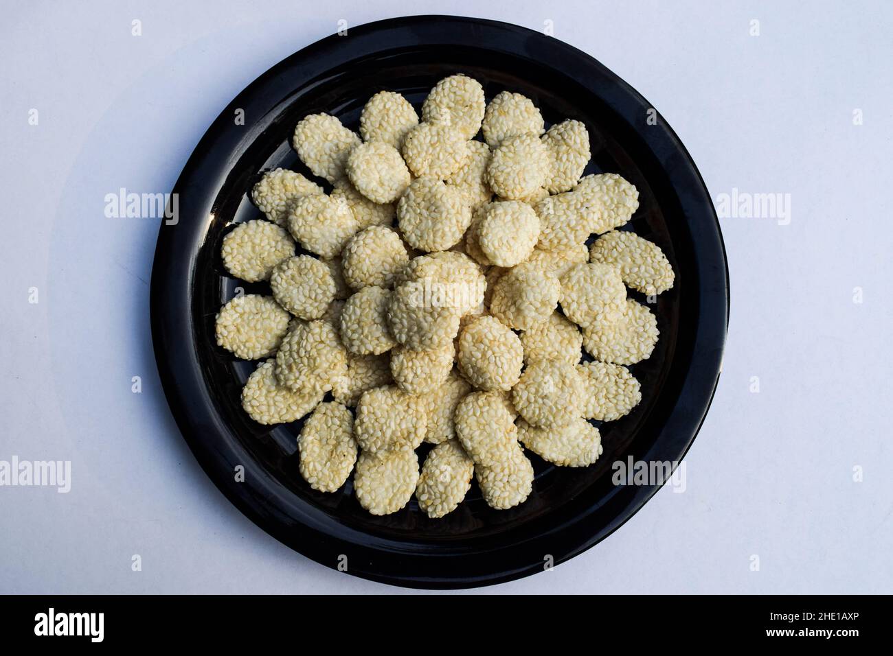 Indian Sweet food Rewri also known as rewadi or revadi is popular ...