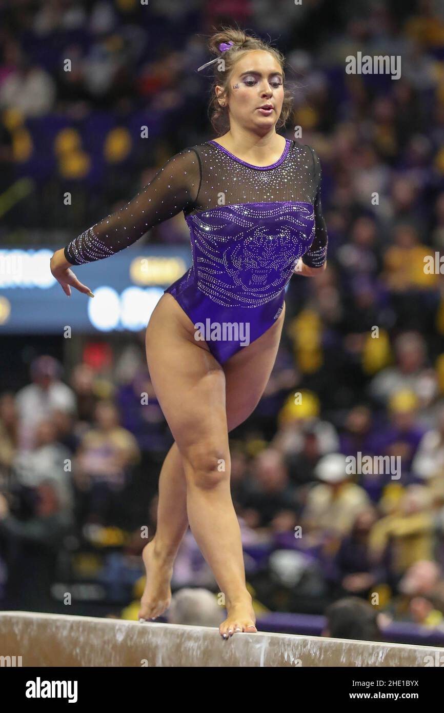 Baton Rouge, LA, USA. 07th Jan, 2022. LSU's Christina Desiderio poses ...