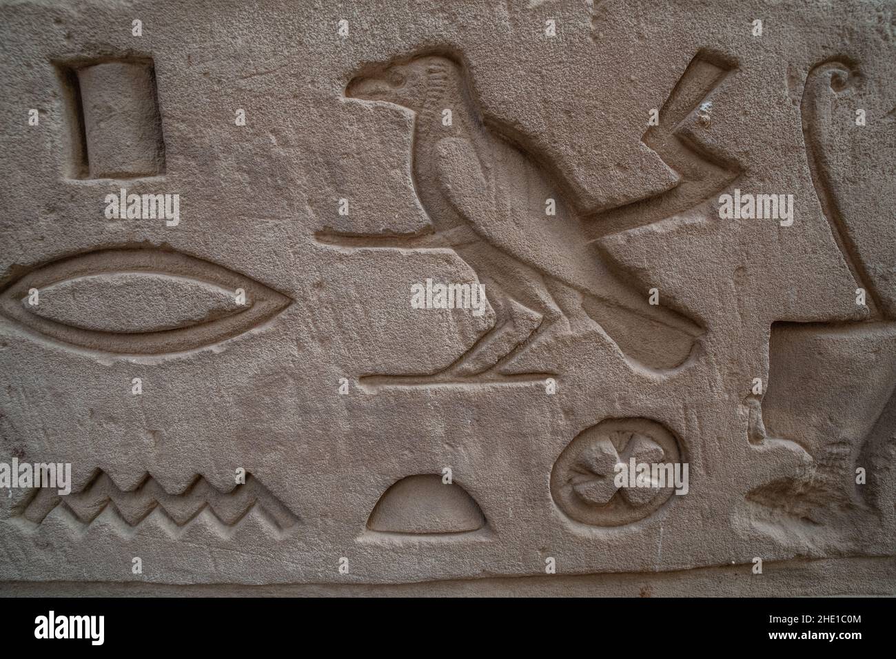 Hieroglyph bird hi-res stock photography and images - Alamy