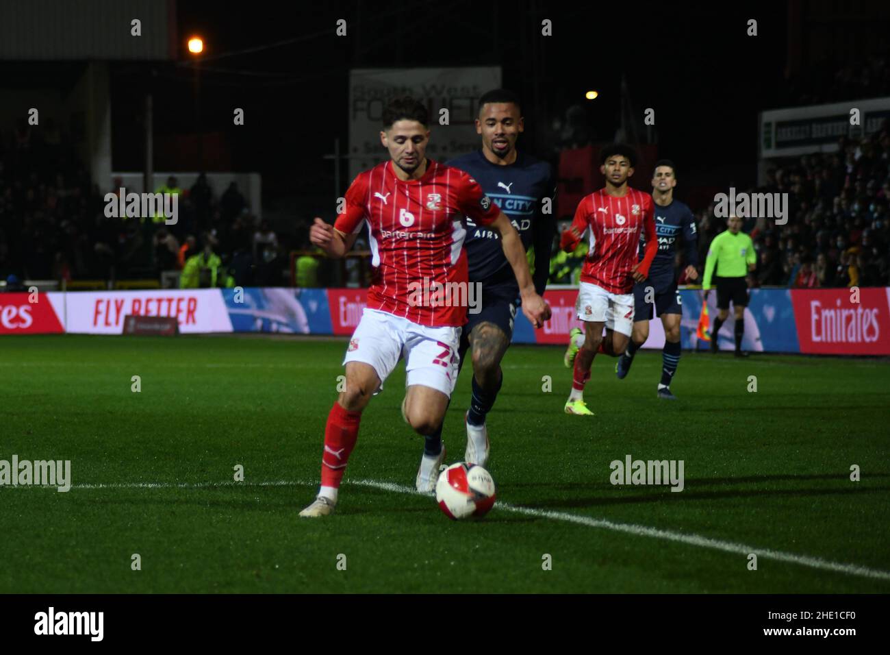 Swindon town vs manchester city hi-res stock photography and images - Alamy