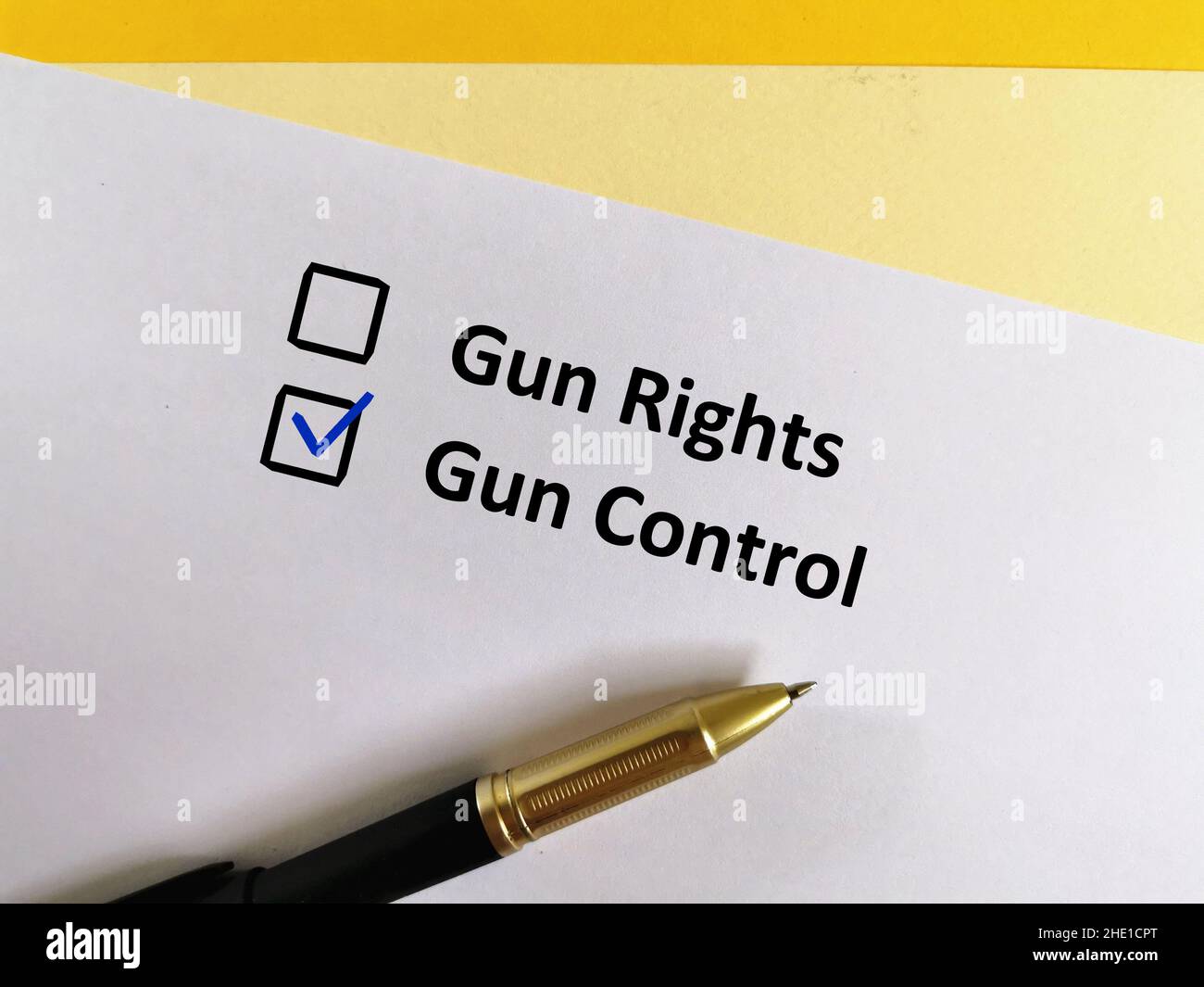 Gun control safety rules hi-res stock photography and images - Alamy
