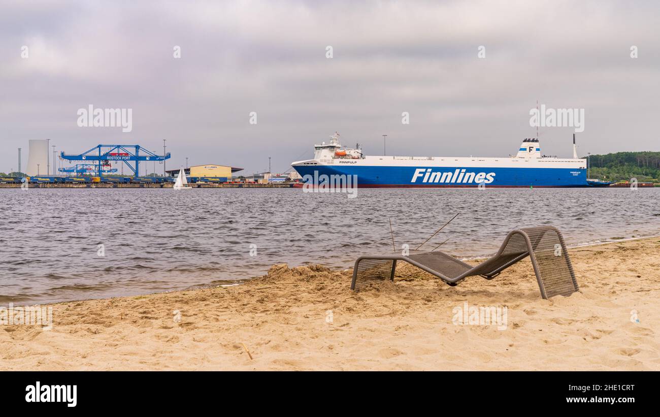 Rostock, Mecklenburg-Western Pomerania, Germany - June 12, 2020: A ...