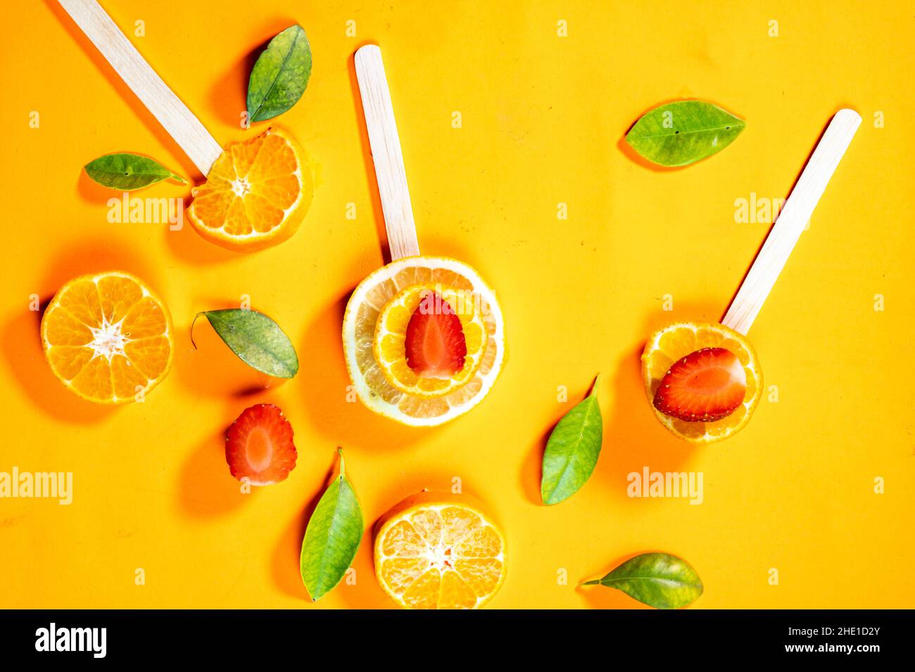 fruits that are conceptualized like candied candy to attract the ...