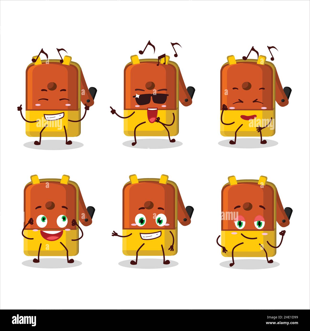 An image of orange pencil sharpener table dancer cartoon character ...