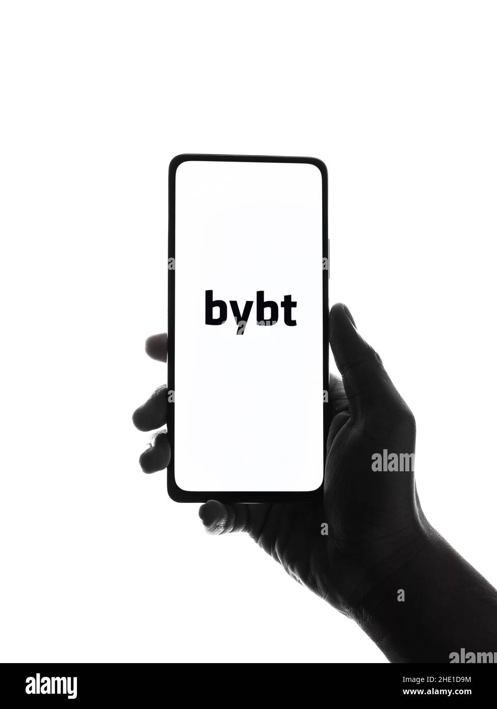 West Bangal, India - December 15, 2021 : Bybit logo on phone screen ...